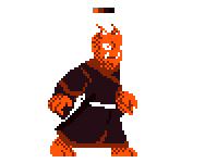 Oni From Samurai Gunn @ PixelJoint.com
