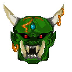 Green Oni @ PixelJoint.com