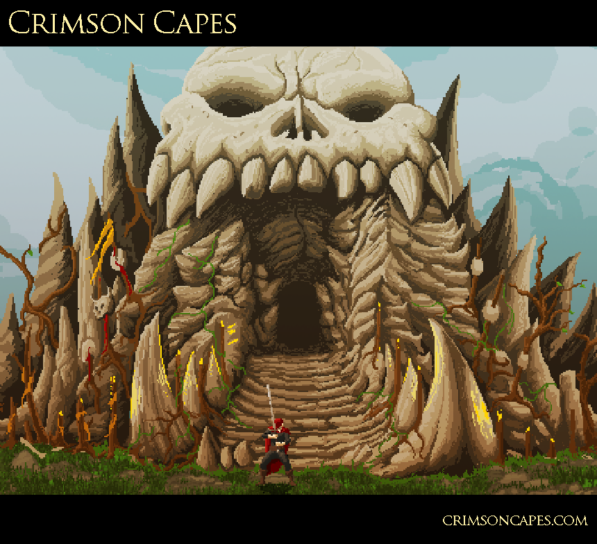 Ork Skull @ PixelJoint.com