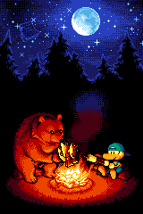 Pixel Dailies: Campfire @ PixelJoint.com