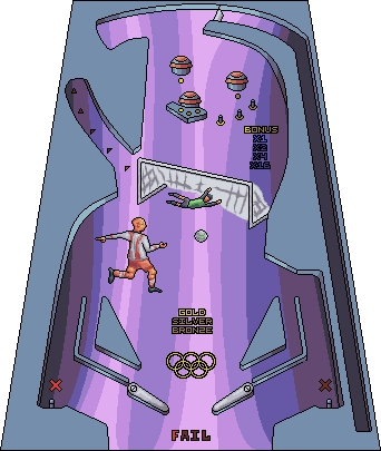 Soccer Pinball @ PixelJoint.com