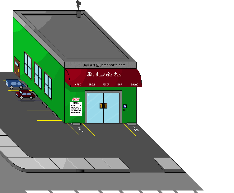 The Pixel Art Cafe @ PixelJoint.com