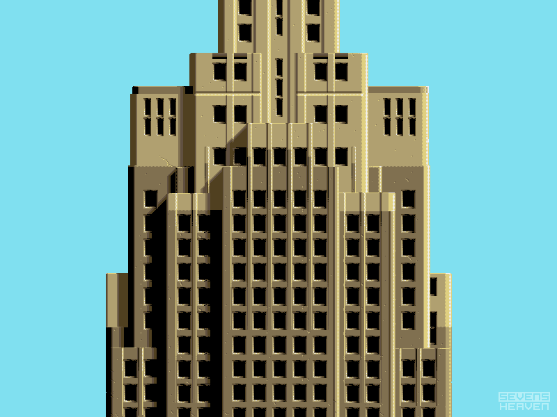 Skyscraper penthouse @ PixelJoint.com