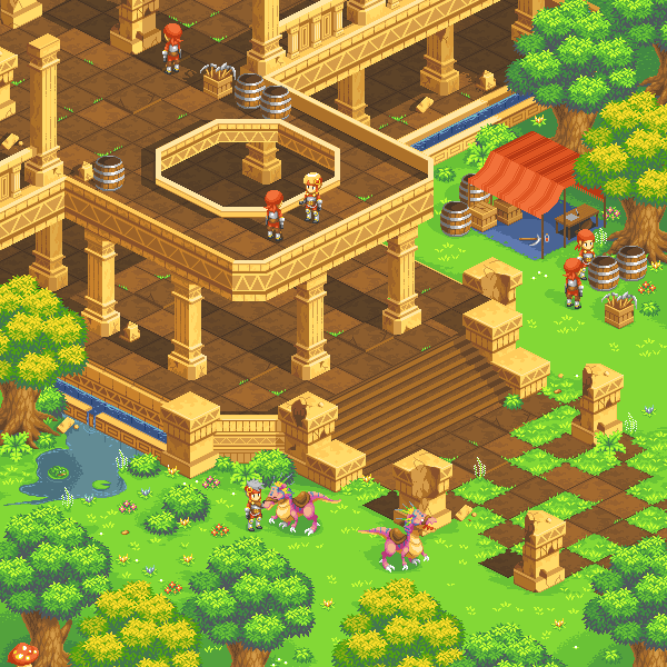 Expedition to Ancient Temple @ PixelJoint.com