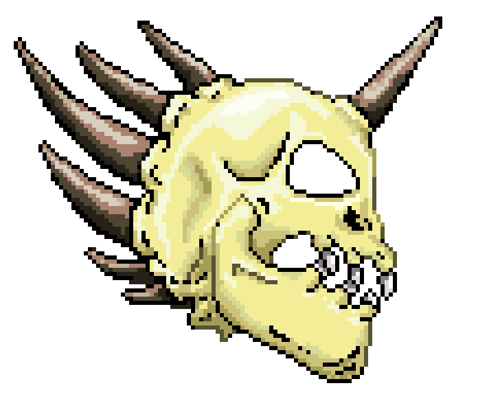 Morbid Skull @ PixelJoint.com