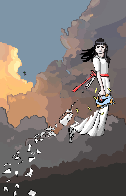 Female Robot Dreams of Being Human @ PixelJoint.com