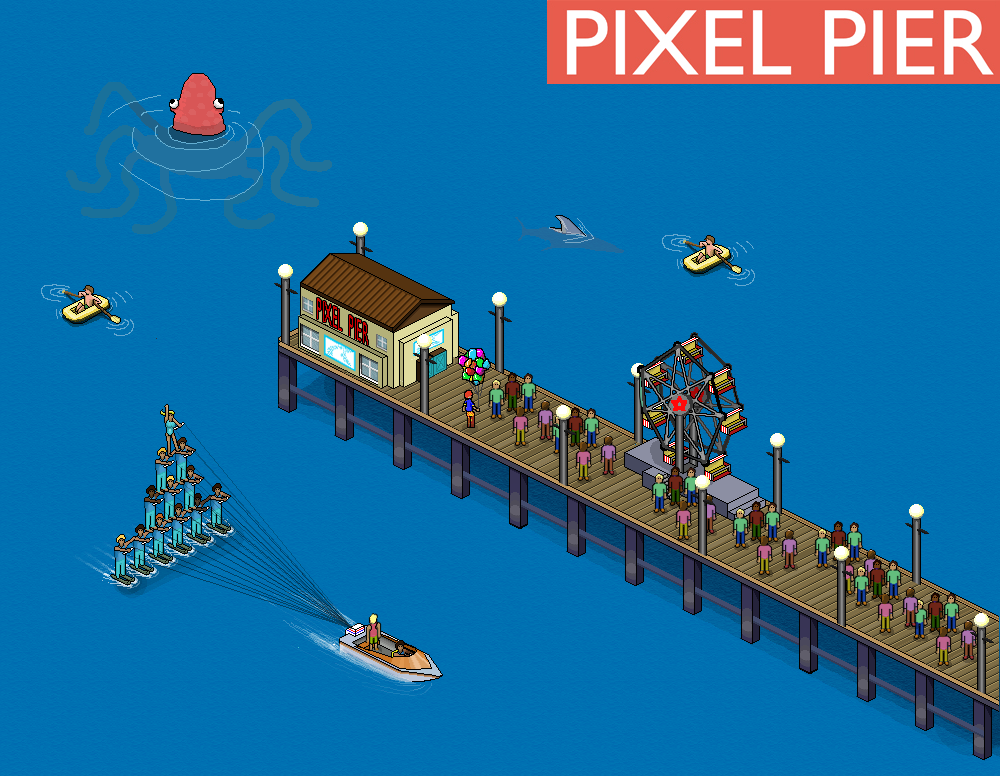 Pixel Pier - Promotional Art @ PixelJoint.com