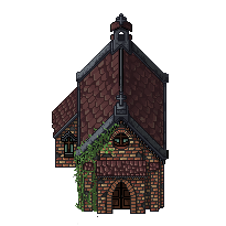 Town Assets Series -Church @ PixelJoint.com