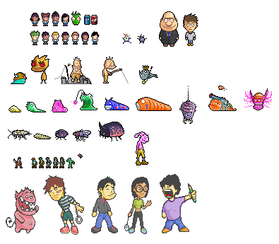 Characters pack @ PixelJoint.com