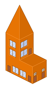 Pointy Orange Thing @ PixelJoint.com