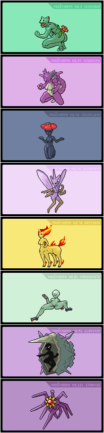Pokemorphs 2nd Wave(NSFW) @ PixelJoint.com