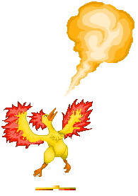Moltres Sprite @ PixelJoint.com
