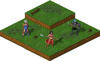 Women warriors @ PixelJoint.com