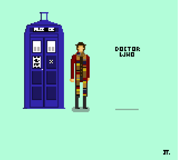 Doctor Who @ PixelJoint.com