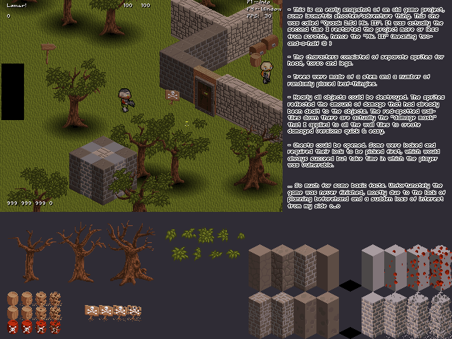 Quaak2.5d - abandoned game @ PixelJoint.com