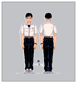 Random Japaneese Schoolboy @ PixelJoint.com