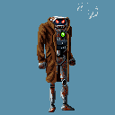 Robot Idle and Walk Cycle Animation @ PixelJoint.com