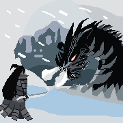 Samuria vs dragon @ PixelJoint.com