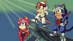 Samurai Pizza Cats (Kyatto Ninden Teyandee) @ PixelJoint.com