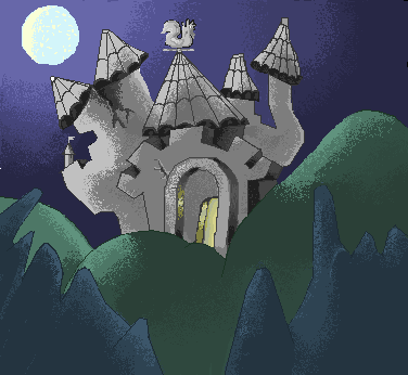 Palace in the night @ PixelJoint.com