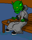 goblin fishing @ PixelJoint.com