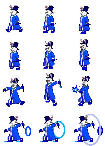Simon (sprite sheet from Forces Contraires) @ PixelJoint.com