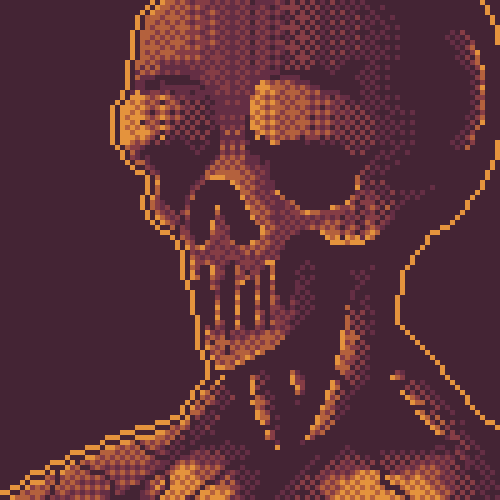 Skull @ PixelJoint.com
