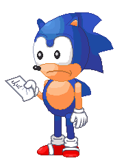 Sonic's first speed fine @ PixelJoint.com