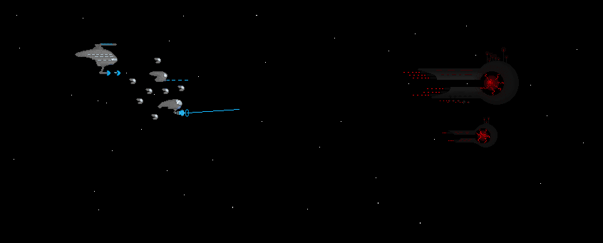 Space Battle @ PixelJoint.com