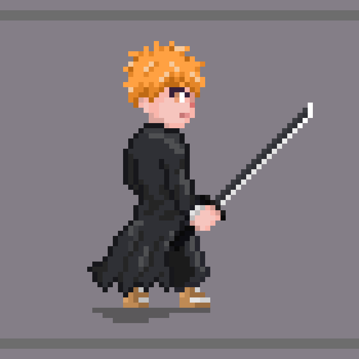 Ichigo Kurosaki @ PixelJoint.com