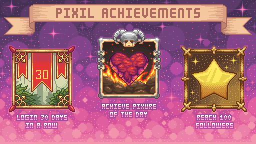 Pixel Achievments @ PixelJoint.com