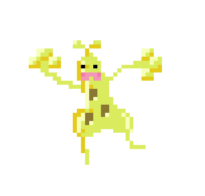 Golden Sudowoodo @ PixelJoint.com