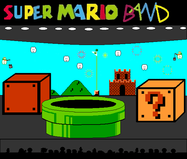 super mario band stage @ PixelJoint.com