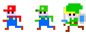 Super Mario Brothers And Zelda @ PixelJoint.com