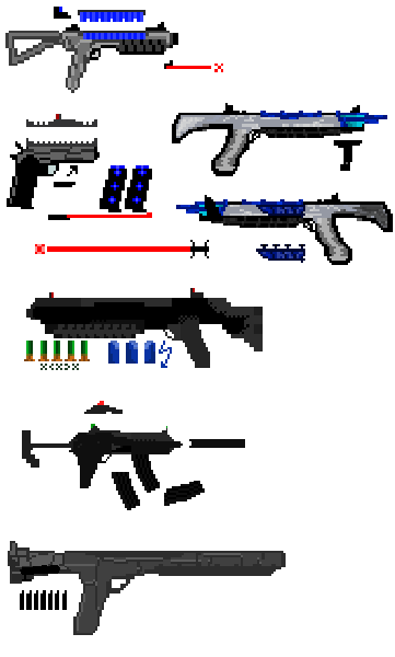 Tactilol Weapons @ PixelJoint.com