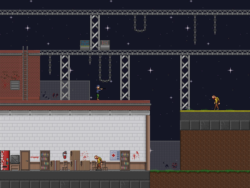 Zombie Kill of The Week Mockup @ PixelJoint.com