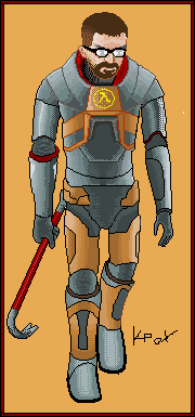 Gordon Freeman :D @ PixelJoint.com