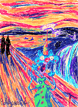 The Scream @ PixelJoint.com