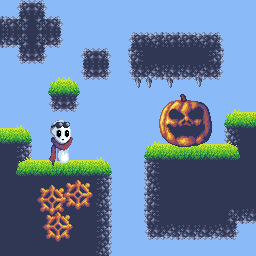 Minimal grass tile. @ PixelJoint.com