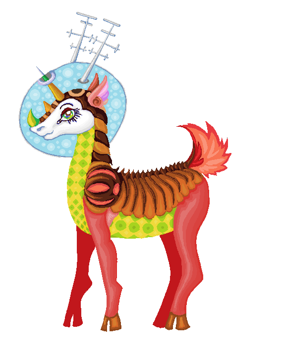 alien space deer @ PixelJoint.com