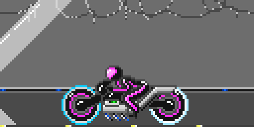 Cyber Bike @ PixelJoint.com