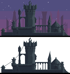 Twilight Fortress @ PixelJoint.com