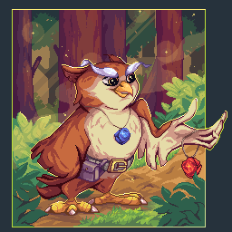 Owl @ PixelJoint.com