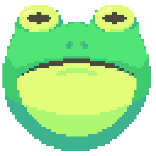 Frog Face @ PixelJoint.com