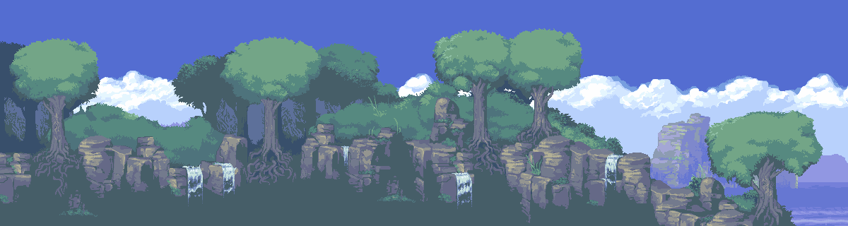 Forest Transition Parallax @ PixelJoint.com