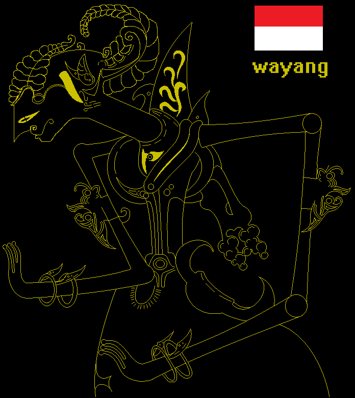 wayang indonesia @ PixelJoint.com