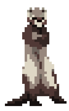 Waiting Otter @ PixelJoint.com