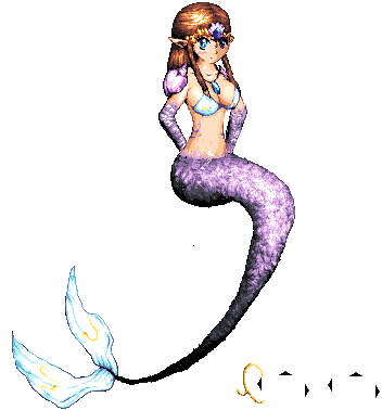 Mermaid Zelda @ PixelJoint.com