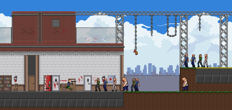 Zombie Kill of The Week Mockup @ PixelJoint.com