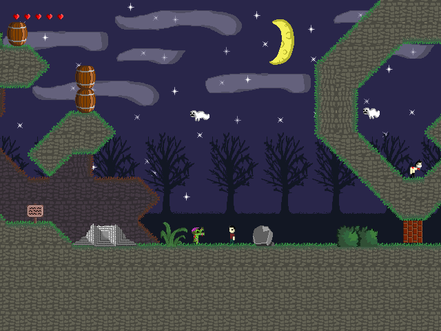 zombie game mockup @ PixelJoint.com